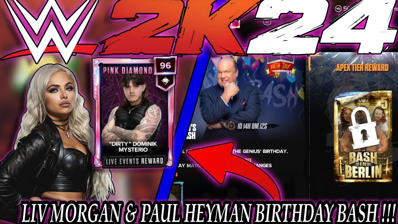 *NEW* WEEKLY TOWER WEEK 31, LIV MORGAN, PAUL HEYMAN !!! WWE 2K24 ...