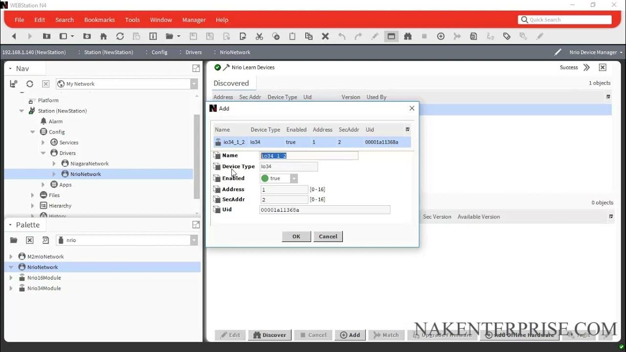Niagara N4 Training - Adding RIO Preview - YouTube