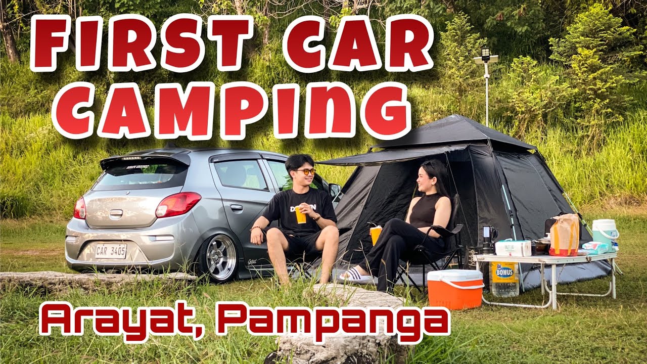 First Car Camping @Arayat, Pampanga (NGP Resort & Adventures) - YouTube