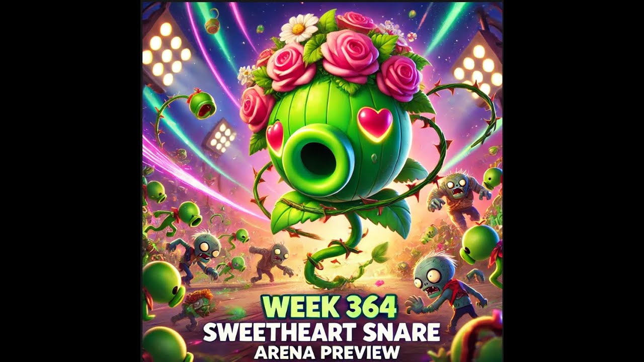PvZ 2 | Arena Preview | Week 364 | Sweetheart Snare Tournament | Season ...