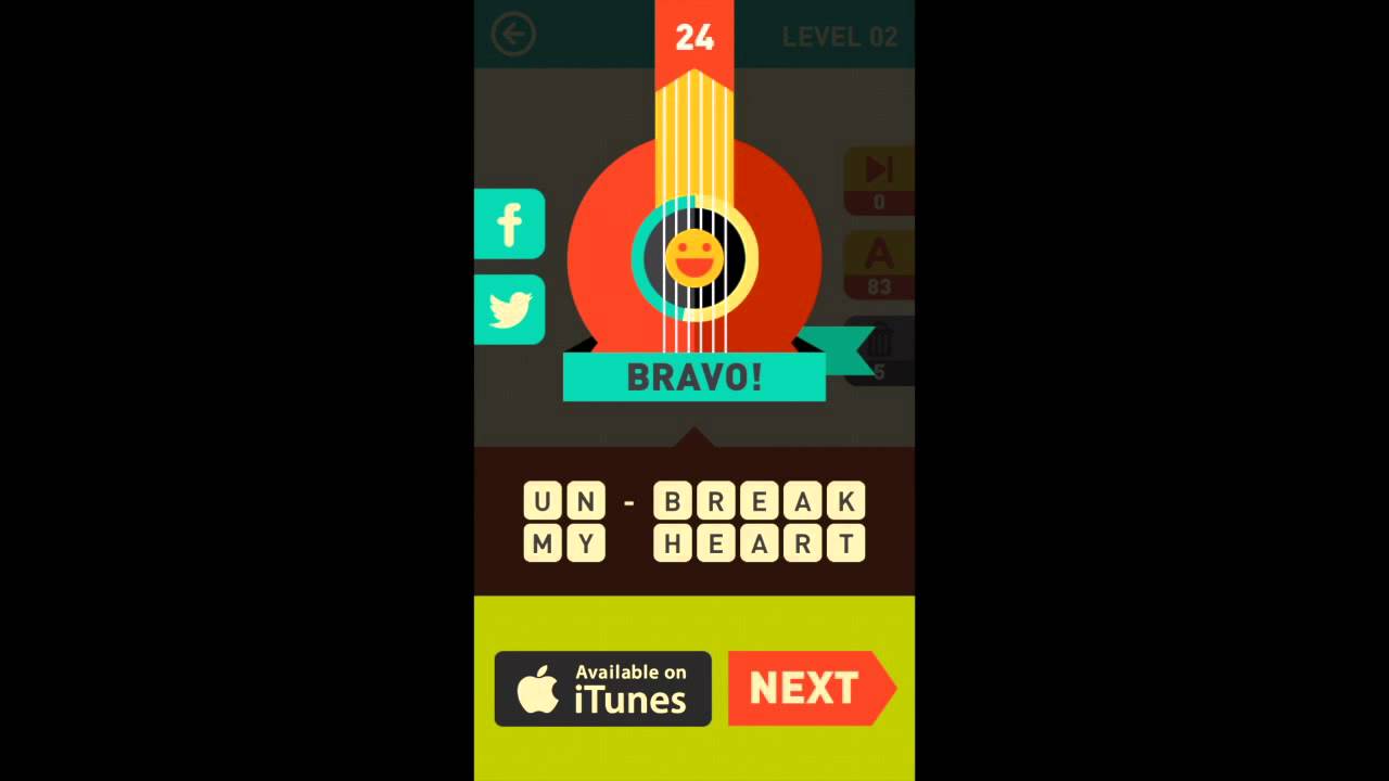 Icon Pop Song - Level 2 All Answers Walkthrough - YouTube
