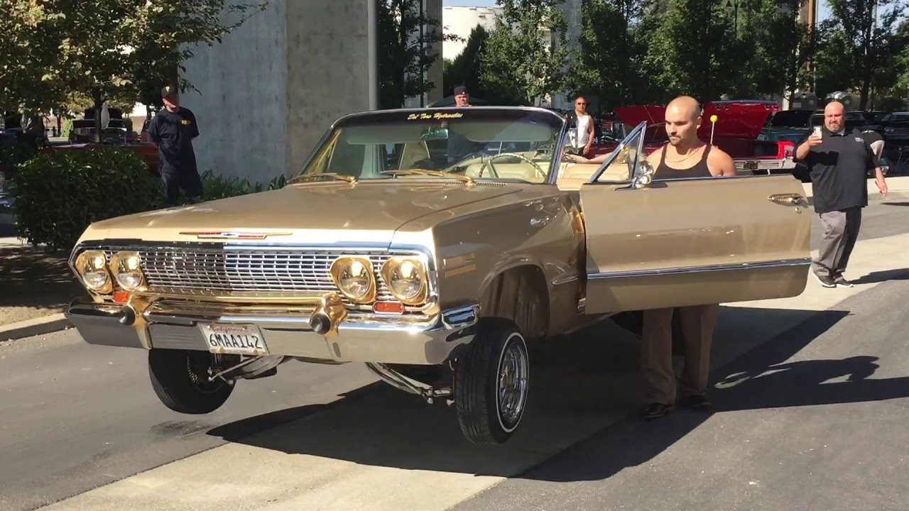 Vicks 63 Impala Family First Car Club ( Sacramento ) - YouTube