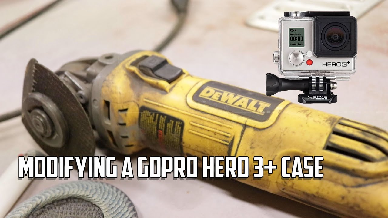 Modifying a GoPro Hero 3+ Case - YouTube