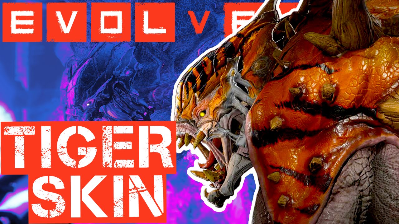 Evolve: Tiger Goliath Skin All Stages - YouTube