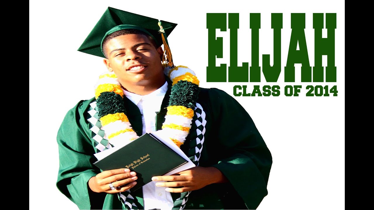 Elijah's Graduation Leigh High School 2014 - YouTube