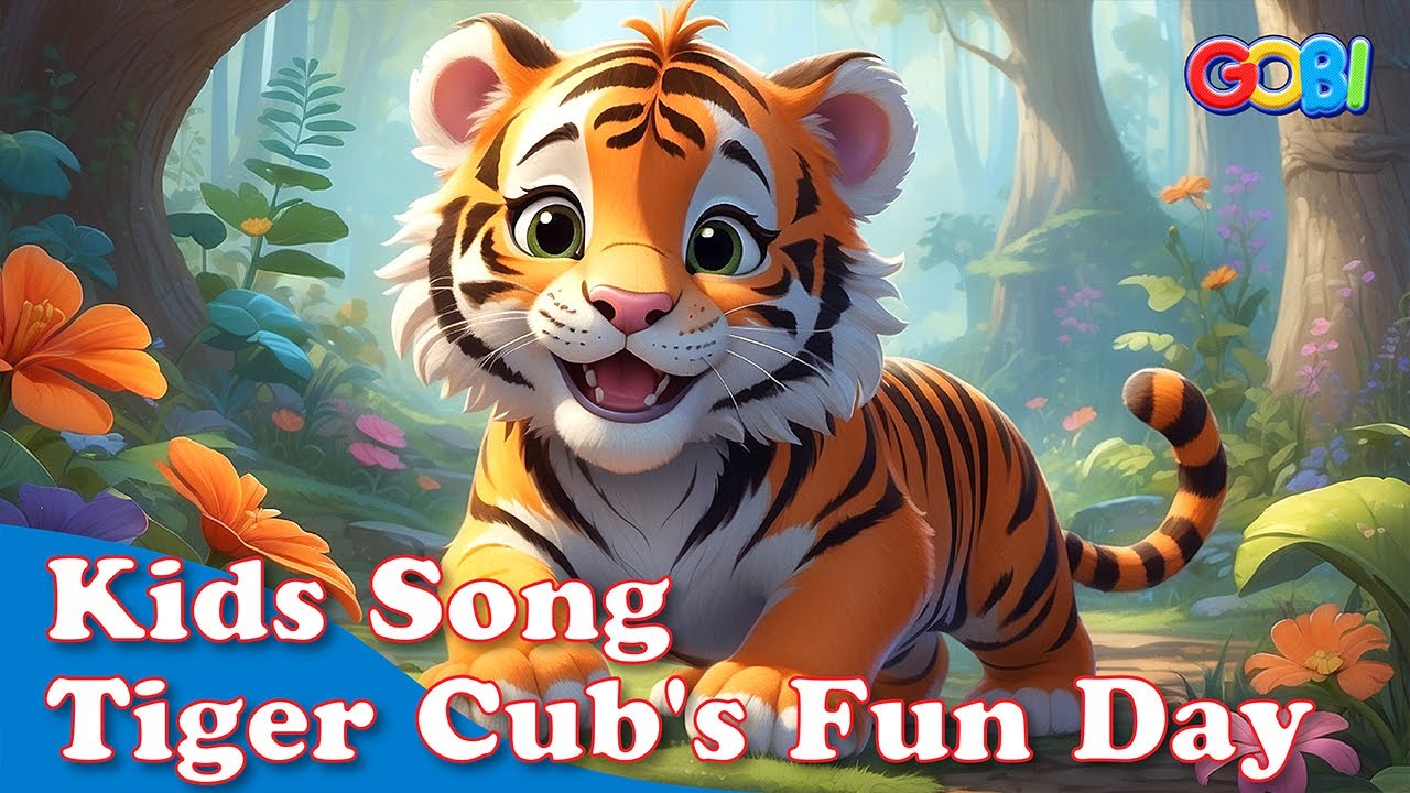 Tiger Cub's Fun Day (Nursery Rhymes & Kids Songs) - YouTube