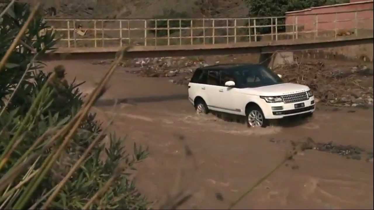 2013 Range Rover Offroad / Wading [2/2] - YouTube