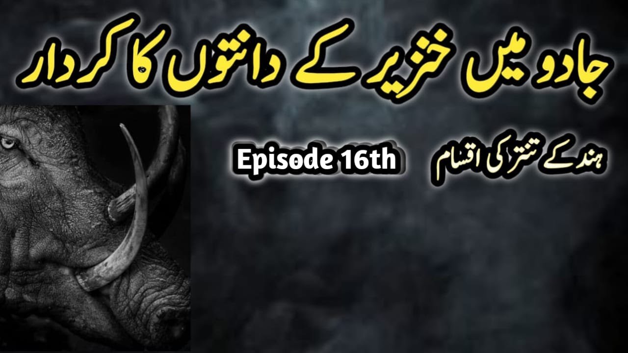 jadu Main khanzeer k Danton ka kirdaar |Unknown Facts About Pigs| jadu ...