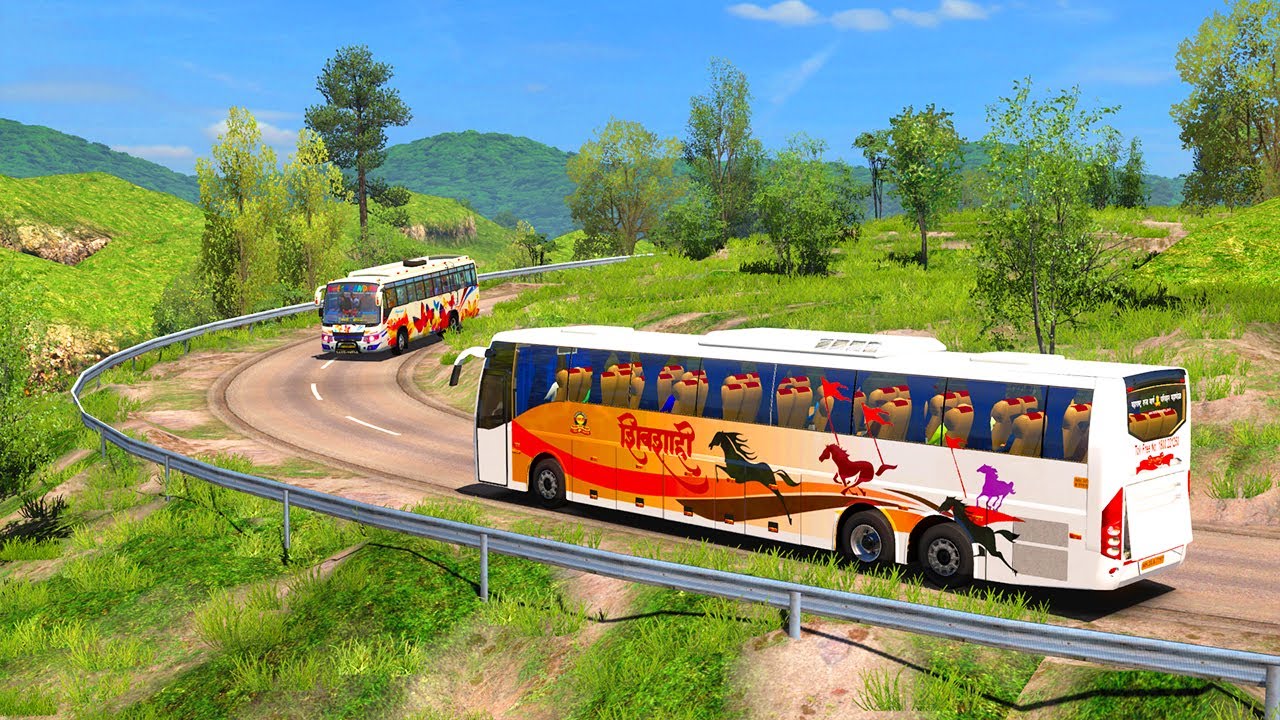 MSRTC Shivshahi Bus | Shivshahi Volvo Bus | B11r Volvo - YouTube