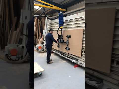 Multifunctional Lifter - 90 degree Panel Turner - YouTube
