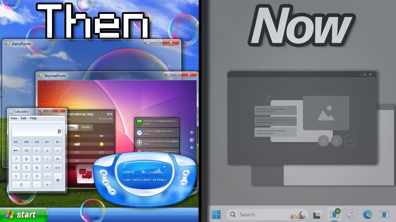 Modern UI SUCKS, Bring Back Frutiger Aero! - YouTube