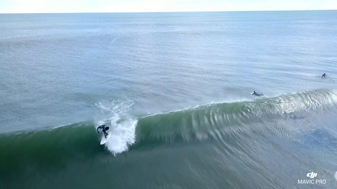 Surfing at Spring Lake NJ - YouTube
