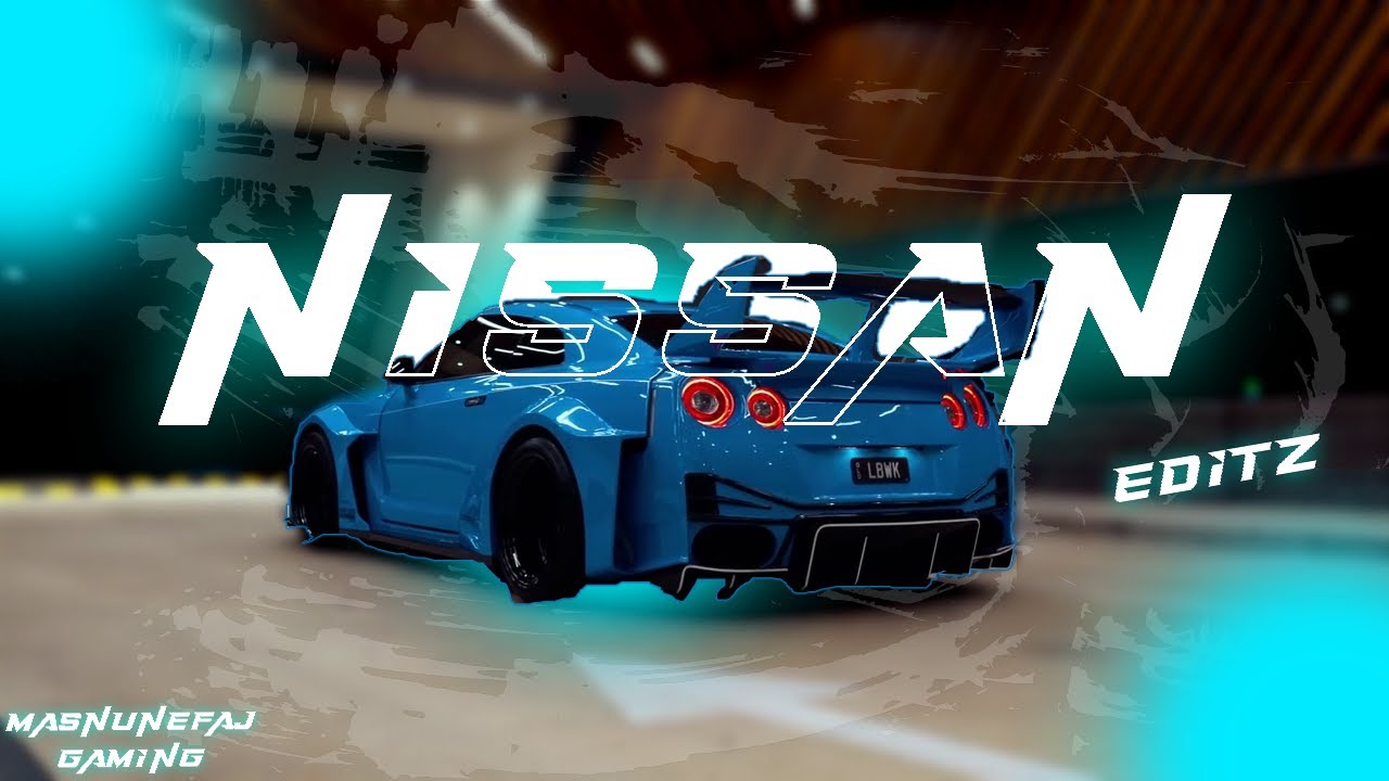 Visual Mastery: Nissan GTR Edit Showcase 🎥💥l MasnunEfaj Gaming l #2 ...
