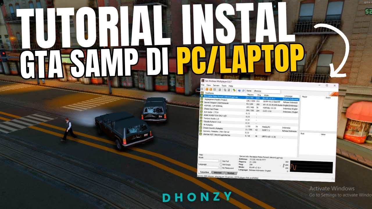 TUTORIAL BERMAIN GTA SAMP VOICE DI PC/LAPTOP & SHARE GTA BISA LANGSUNG ...