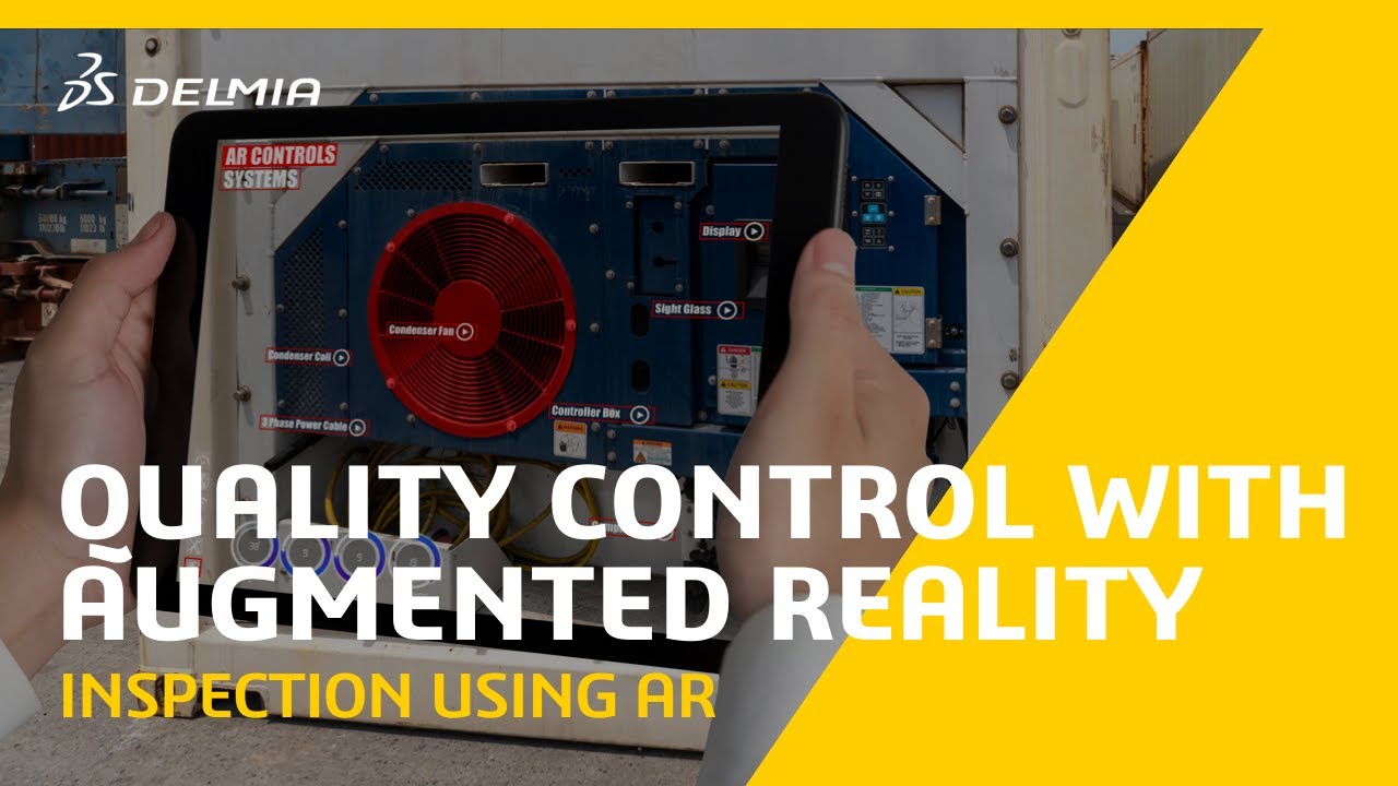 Augmented Reality (AR) in Quality Inspection | DELMIA - YouTube