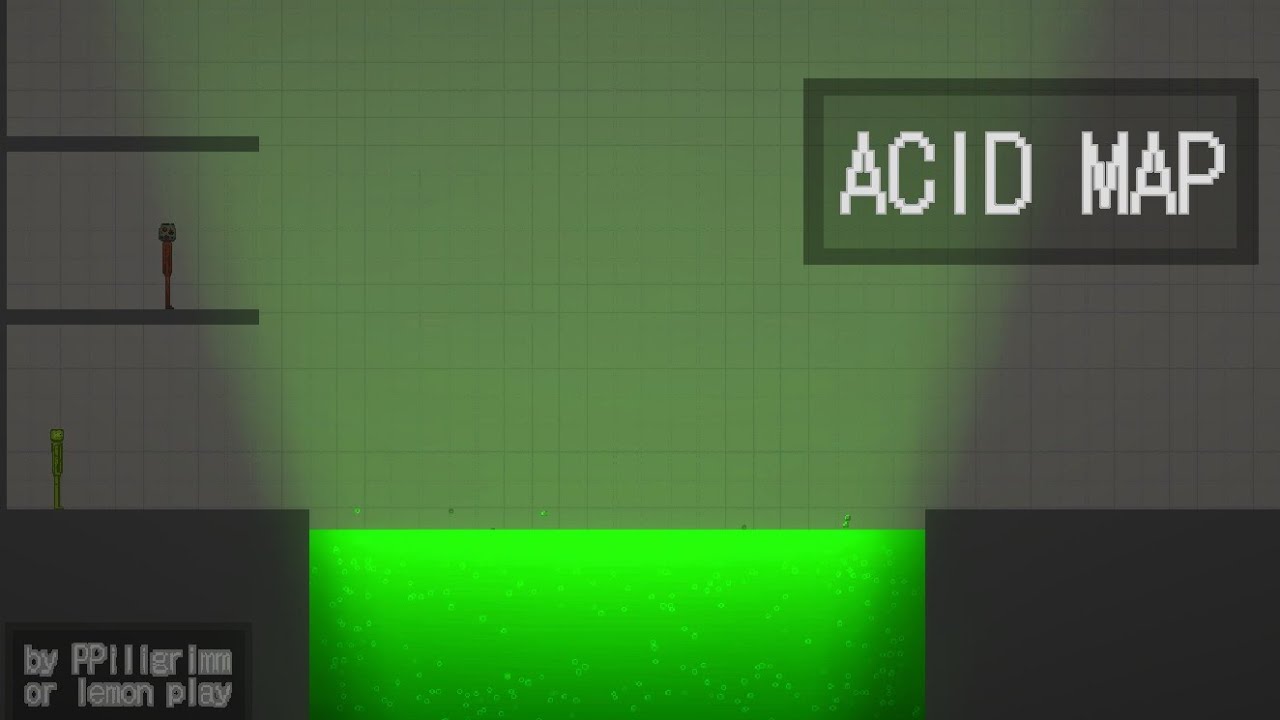 real acid map mod in melon playground - YouTube