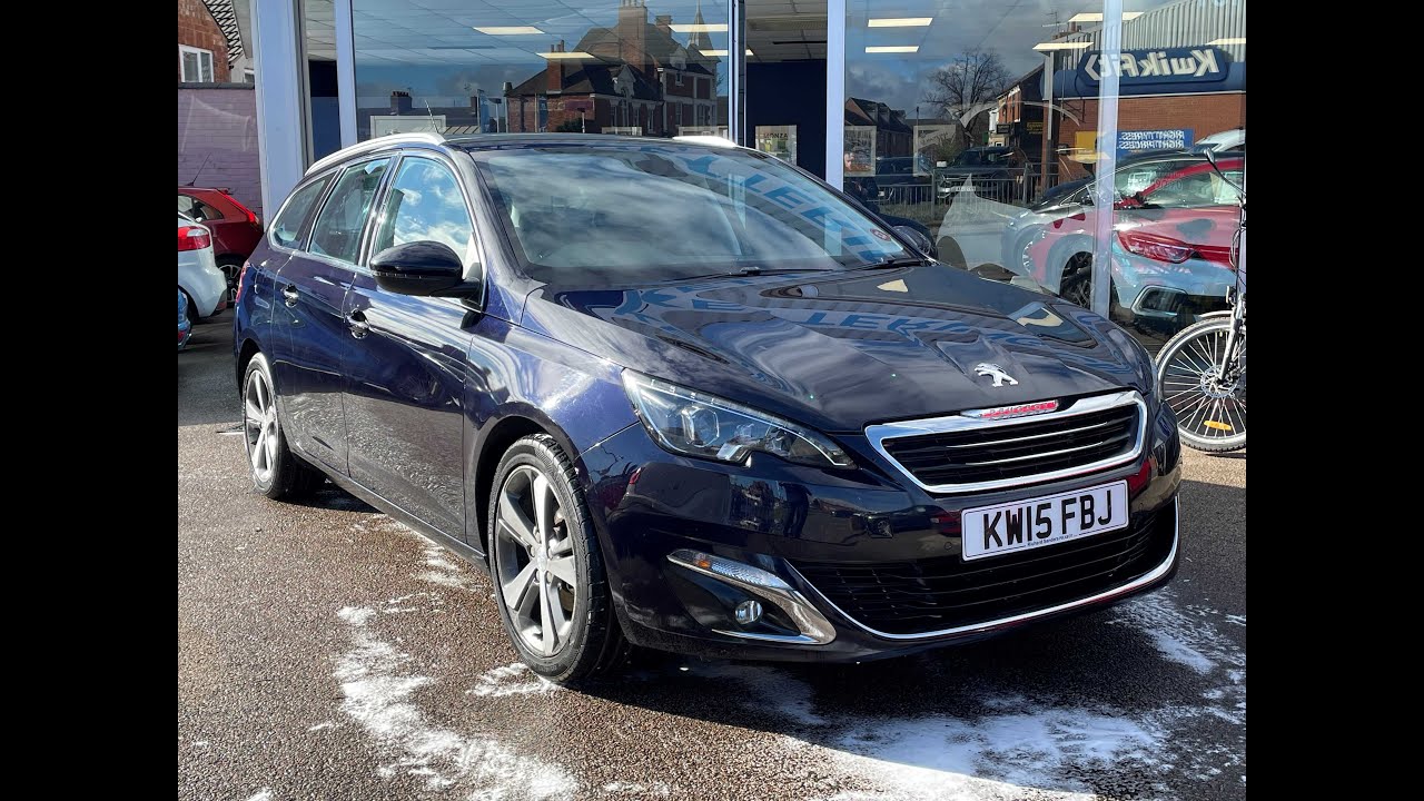 Peugeot 308 Estate 1.6 HDI Allure - YouTube
