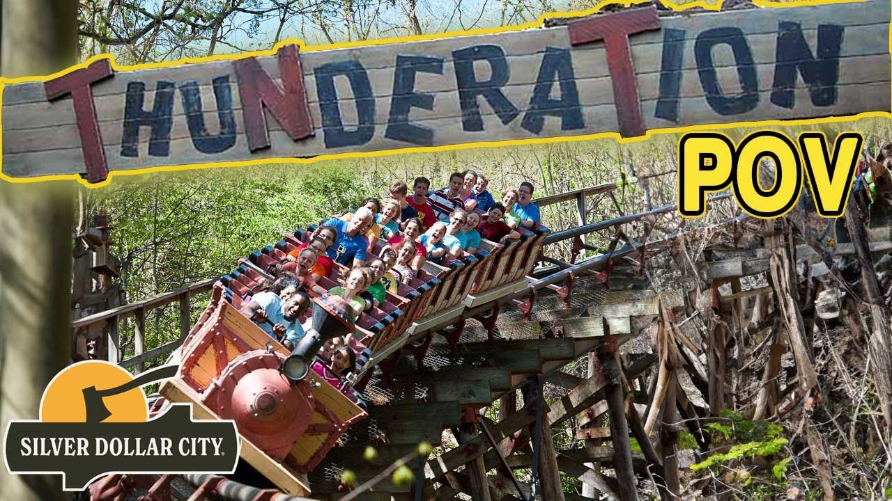 2024 Thunderation POV : Silver Dollar City - YouTube
