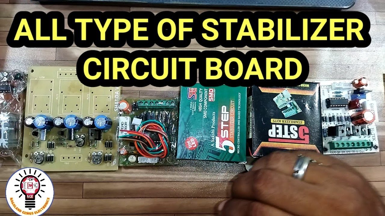 All type of stabilizer pbc board detail - YouTube