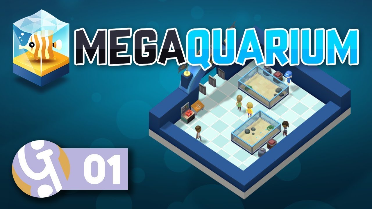 🐠 Aquarium Tycoon! | Let's Play Megaquarium Ep. 01 - YouTube