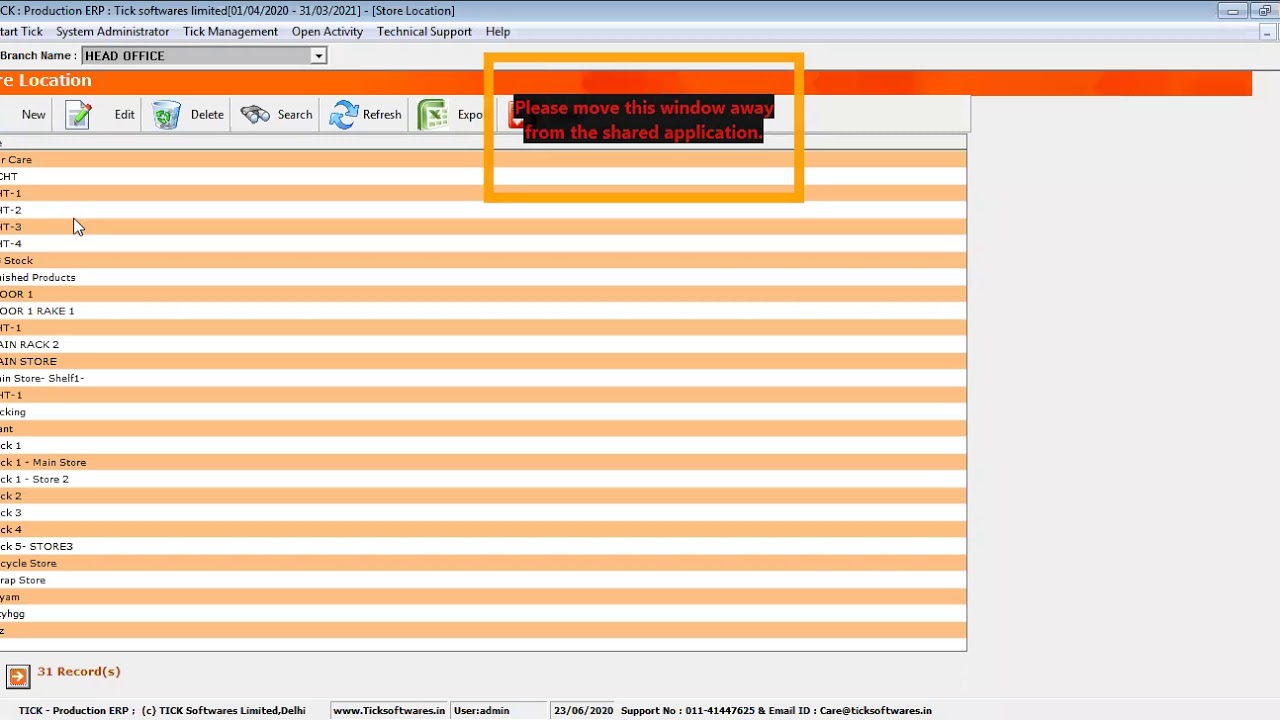 Tick software master data training - YouTube