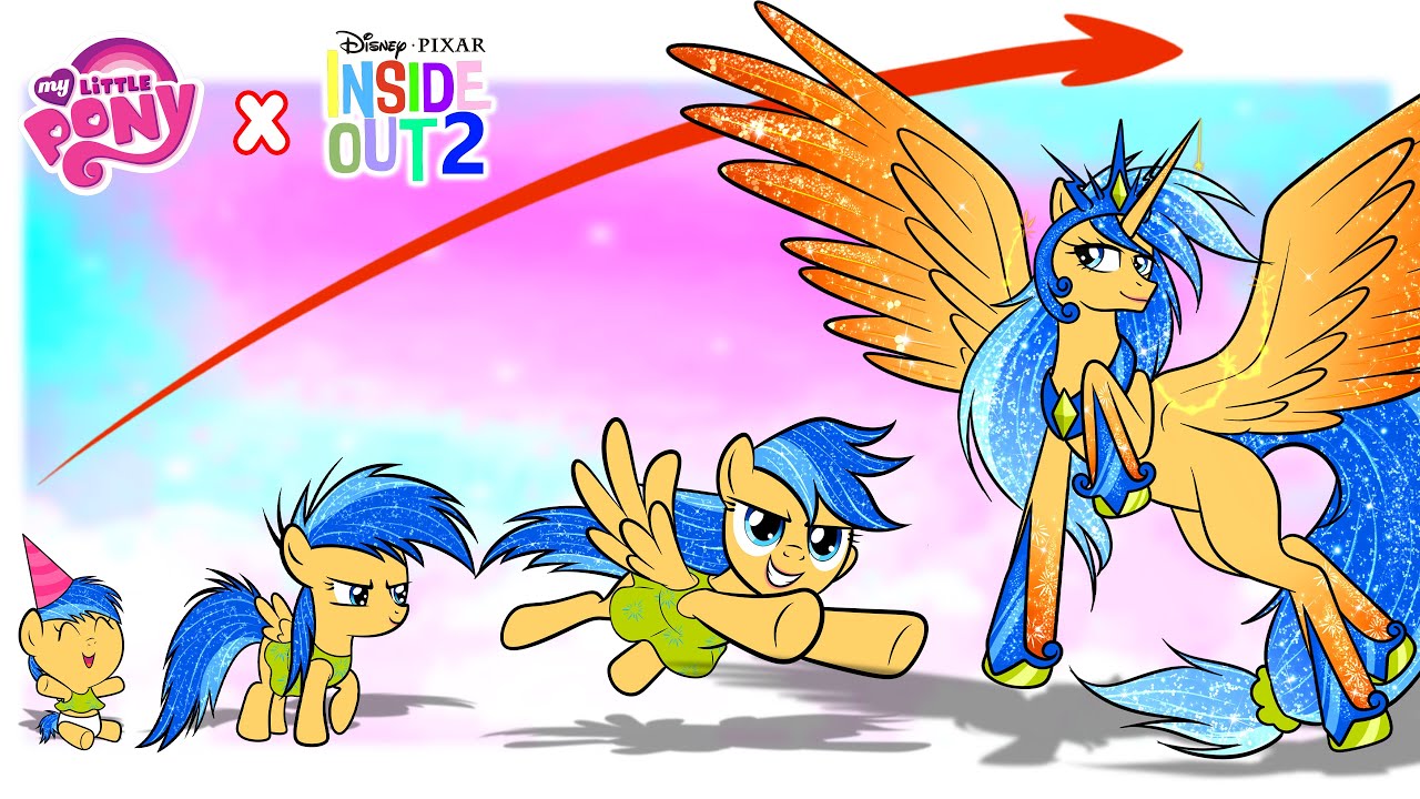 My Little Pony Growing Up Into Inside Out 2 Full | GO WOW - YouTube