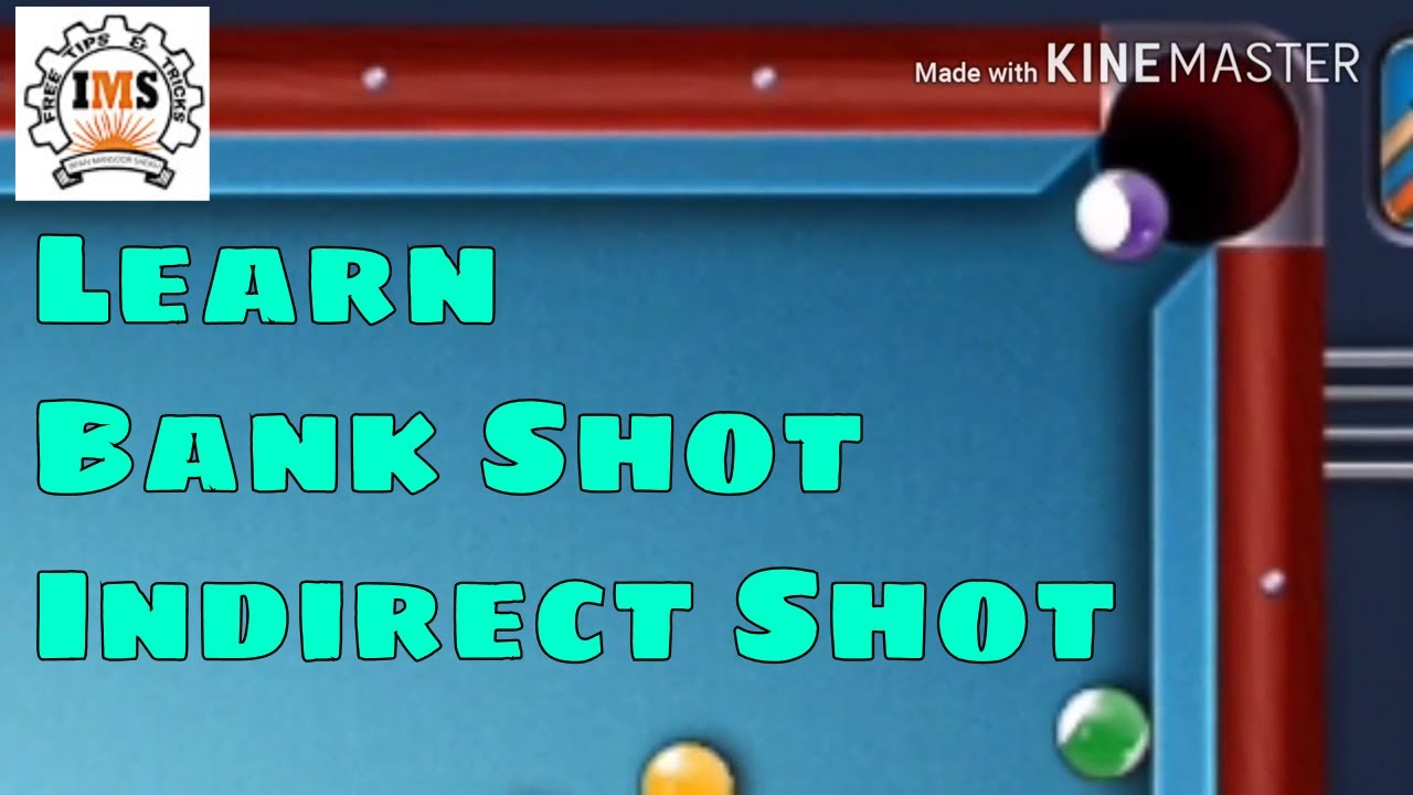 How to LEARN or PRACTICE Bank Shot and Indirect Shot Tutorials | 8 Ball ...