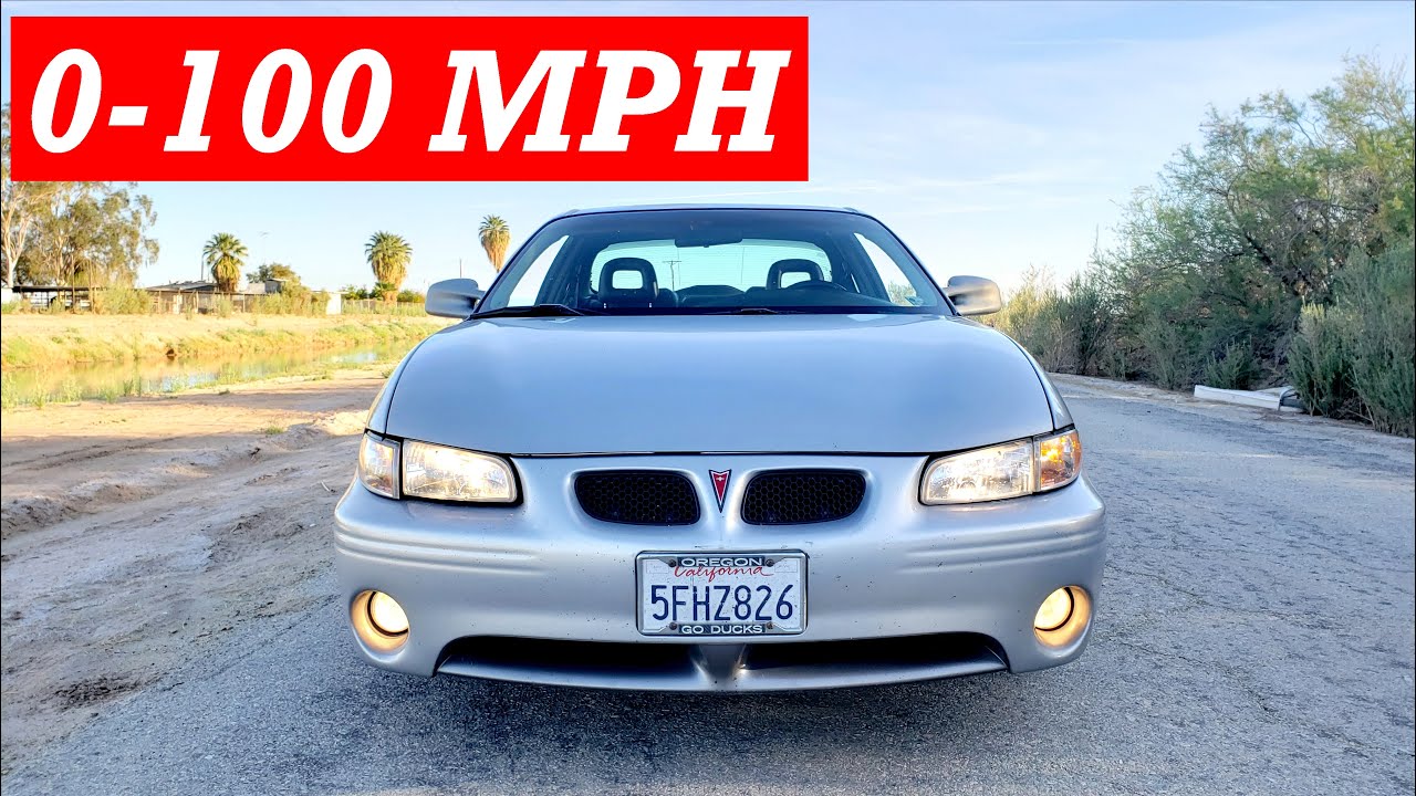 1998 Pontiac Grand Prix GTP 0-100 MPH Tests - YouTube