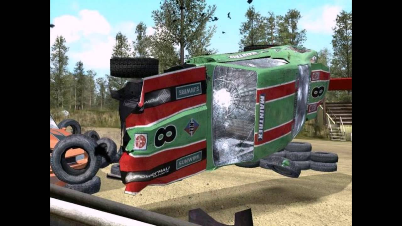 FlatOut PC 2004 Gameplay - YouTube
