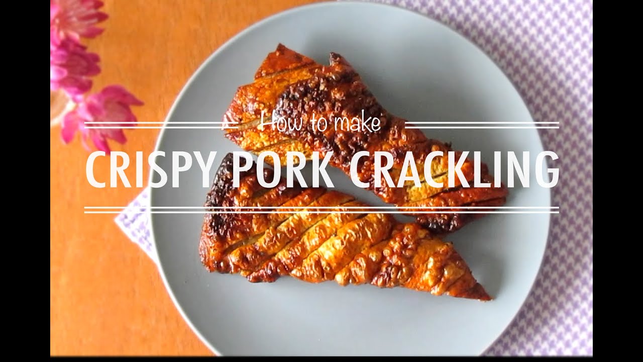 How to make: Crispy Pork Crackling #lchf #paleo - YouTube