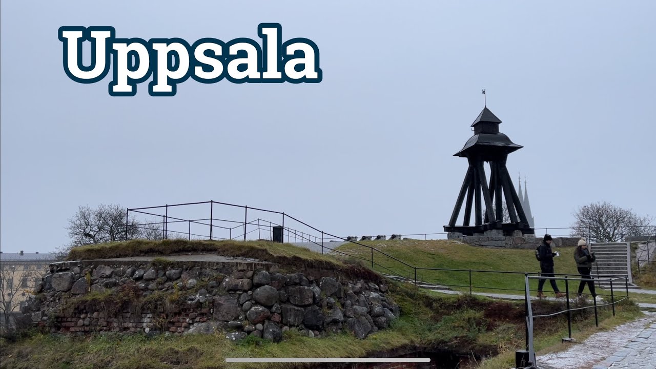 Uppsala Swedia|| Dingin dan hujan masuk di gereja katedral yg indah 🇸🇪 ...