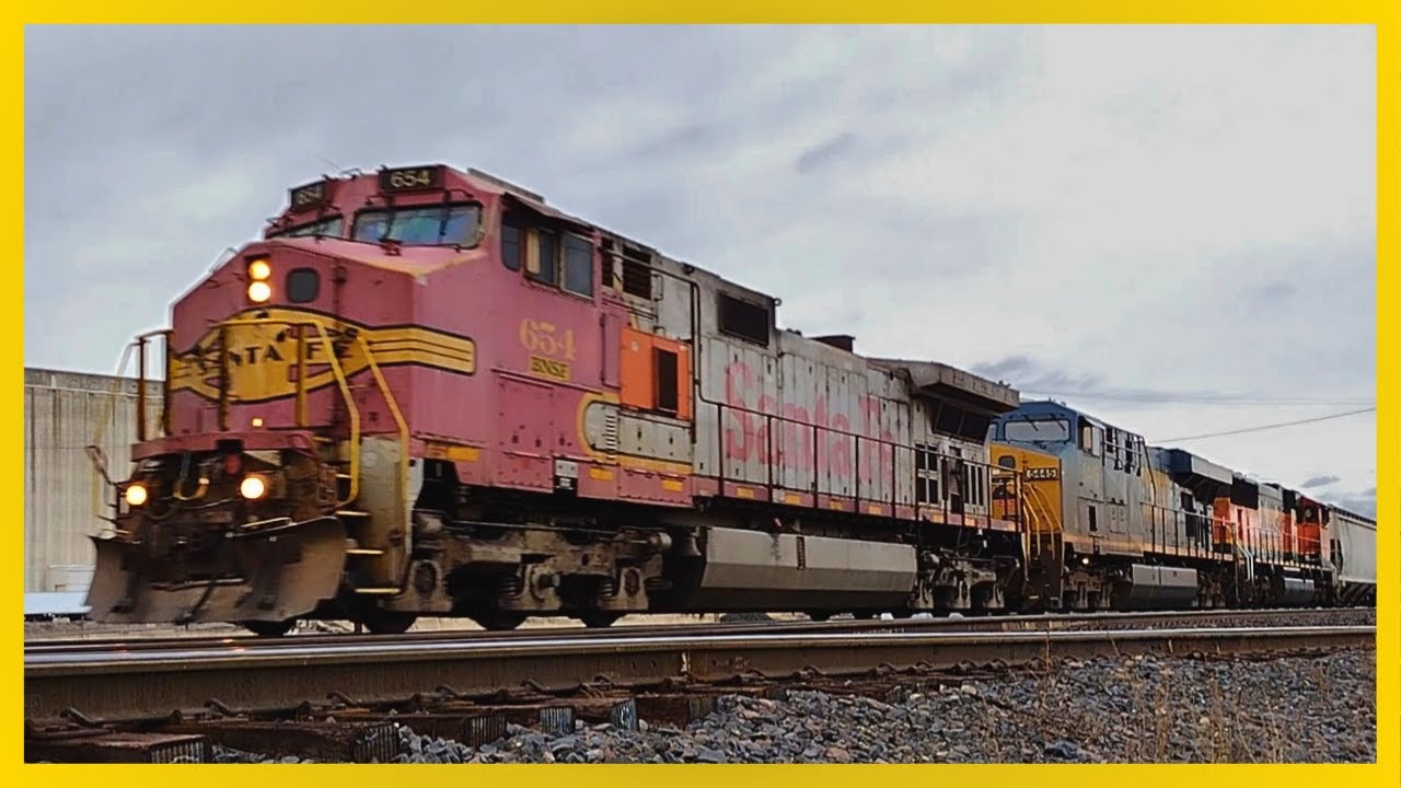 Spokane Railfanning Ep-13 - Special Locomotives & Horn Shows ...