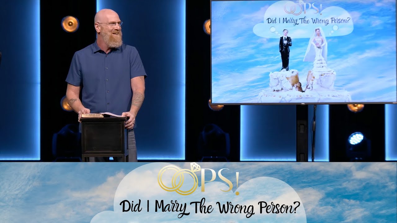 Oops: Did I Marry the Wrong Person? - Week 1: “What's Marriage For?” - YouTube