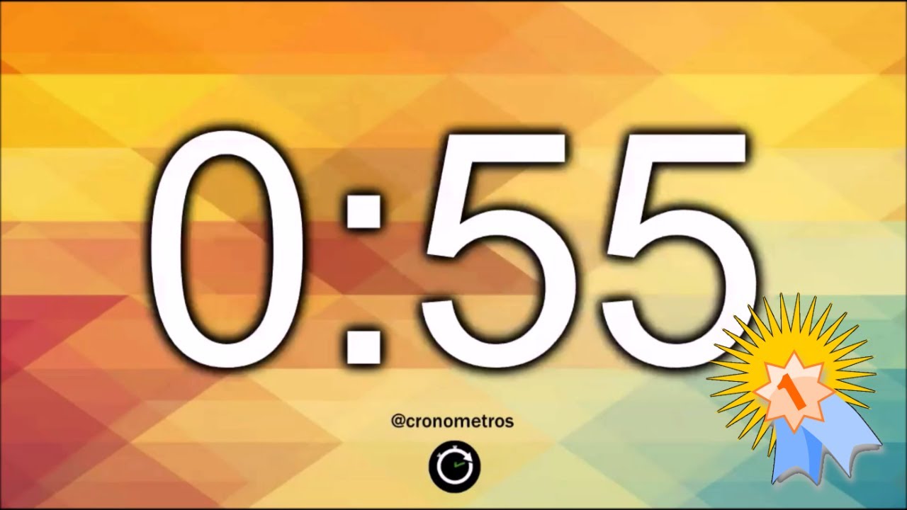 55 second timer - YouTube