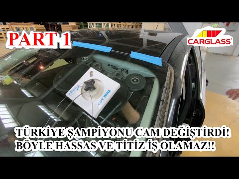 Part 1: Ford Focus rezistanslı ön cam değişimi | Kaskoyu deldirmedik | Böyle temiz iş yok | Vlog 15