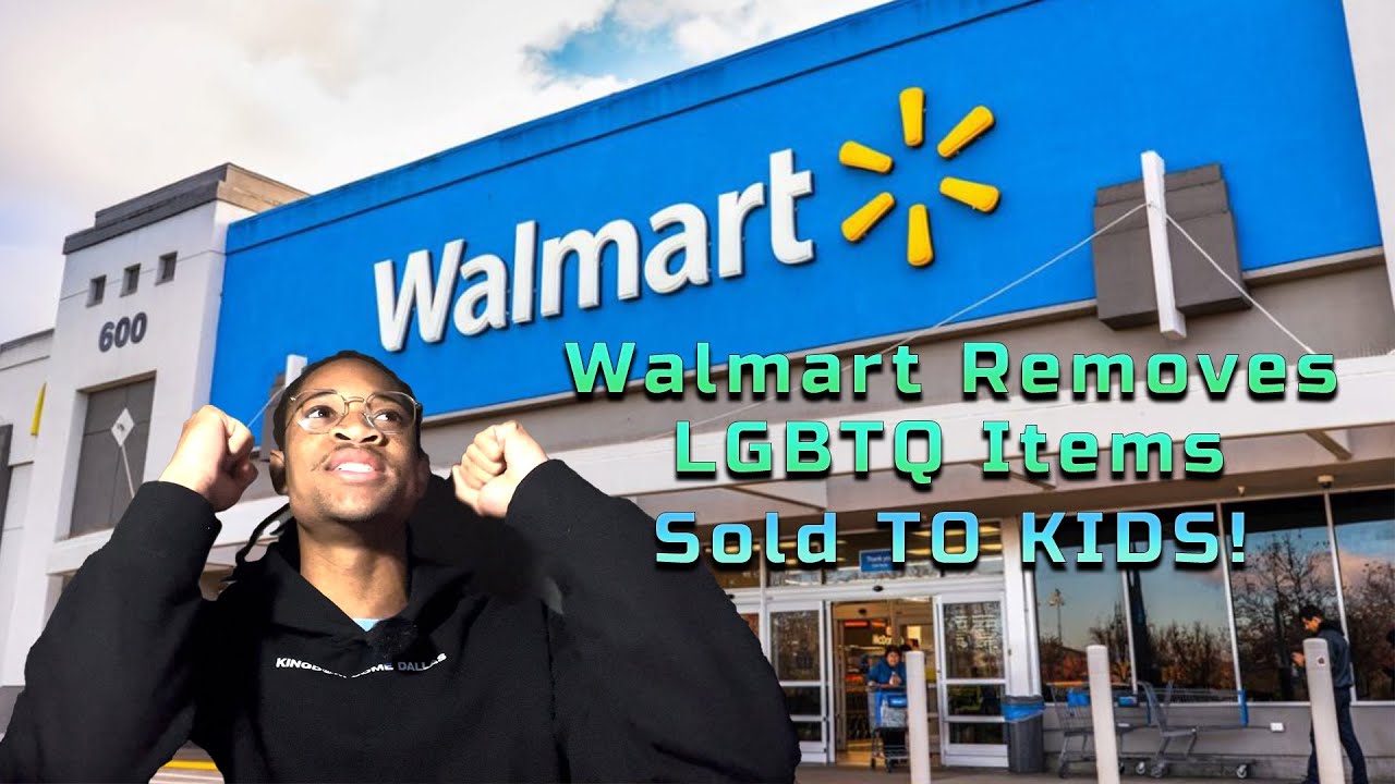 Walmart Removes LGBTQ Items Sold To Kids!! Walmart Rolls Back Their DEI ...