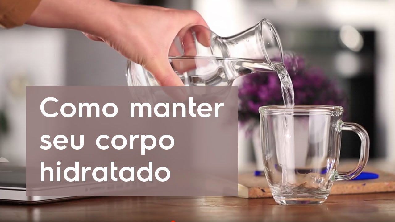 Veja dicas para manter a hidratação em dia - YouTube