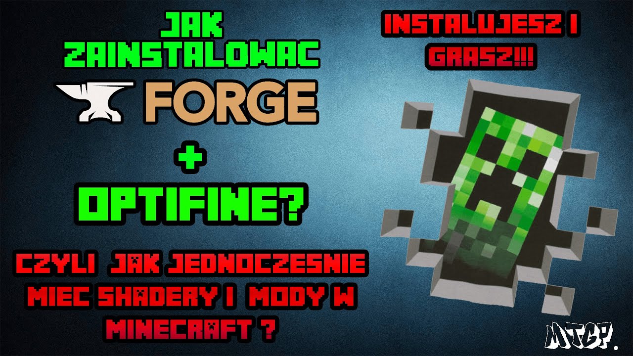 JAK NAJPROŚCIEJ ZAINSTALOWAĆ FORGE RAZEM Z OPTIFINE??!!! - YouTube