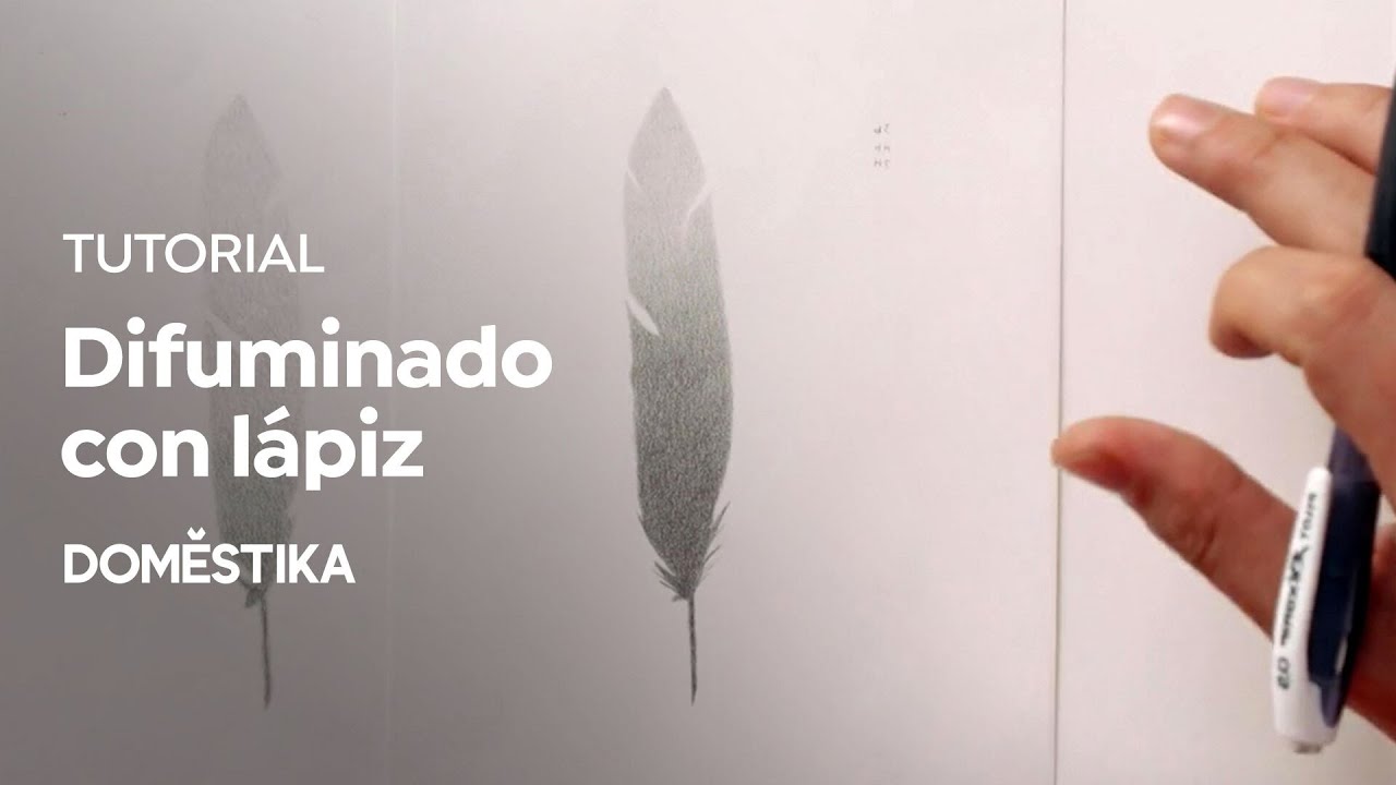 TUTORIAL Ilustración | Técnicas de Difuminado con Lápiz | Ricardo Núñez ...