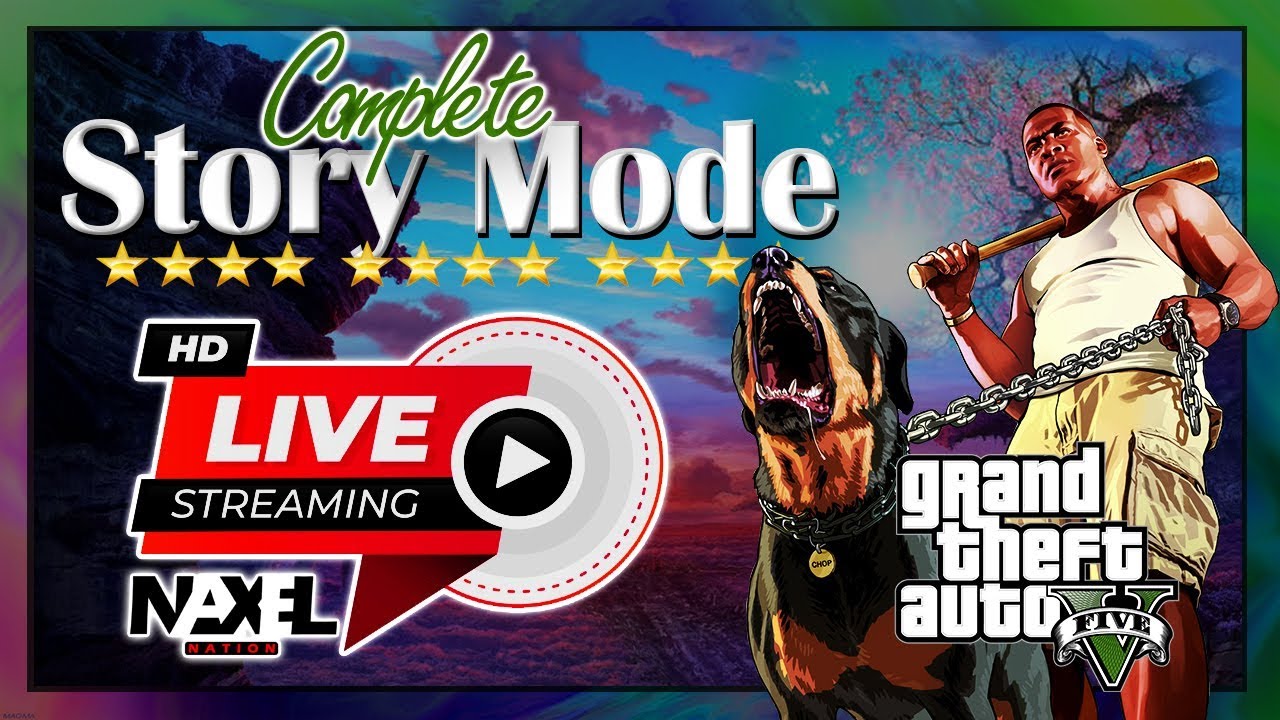 GTA 5 - LIVE STREAM - STORY MODE - GAMEPLAY - YouTube