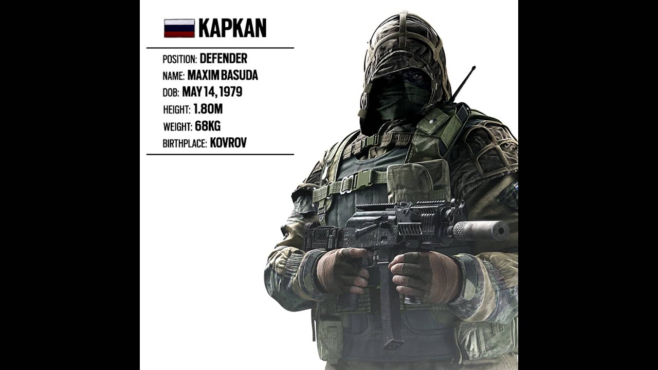 Rainbow Six Siege Defending Operators with Bio's Cinematic's - YouTube