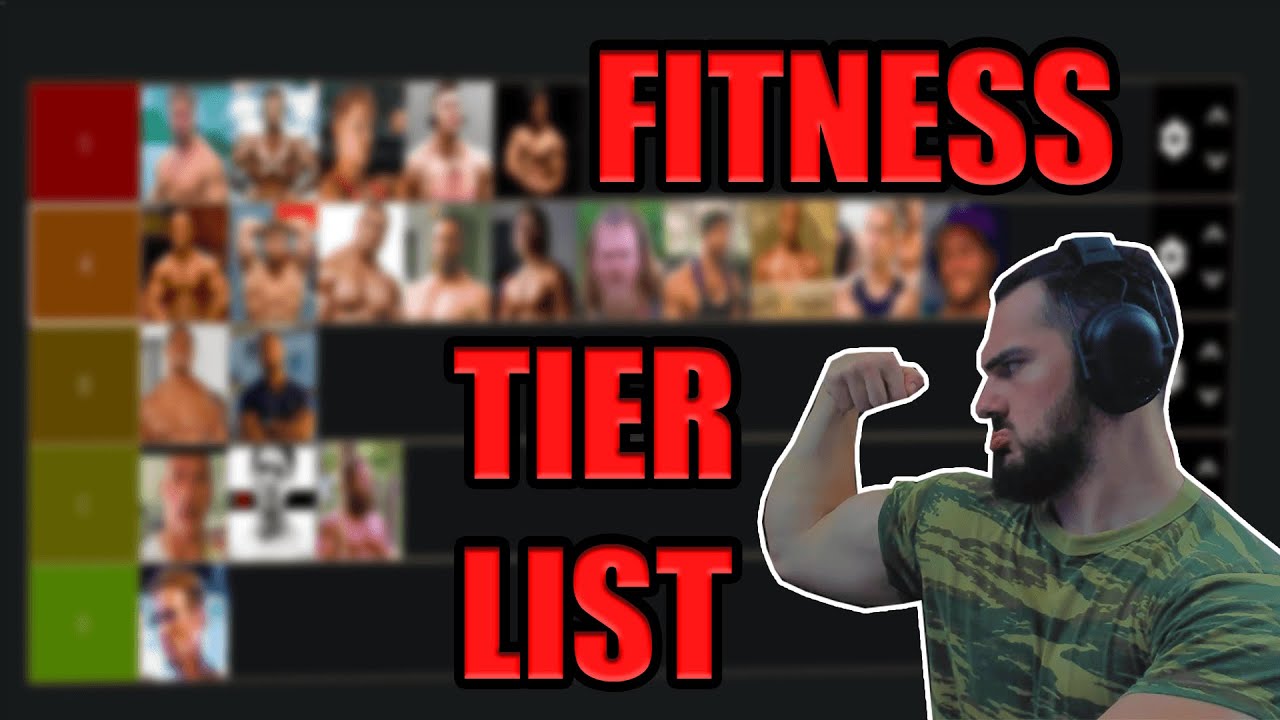 Fitness Influencers Tier List! - YouTube