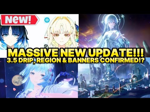 NEW UPDATE!!! 3.5 DRIP MARKETING INCOMING! DRIP DATES, 6 BANNERS & REGION REVEAL!? [Wuthering Waves]