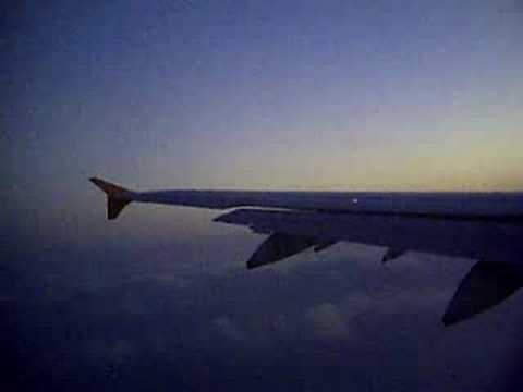 easyjet flying at sunset in cyprus - YouTube
