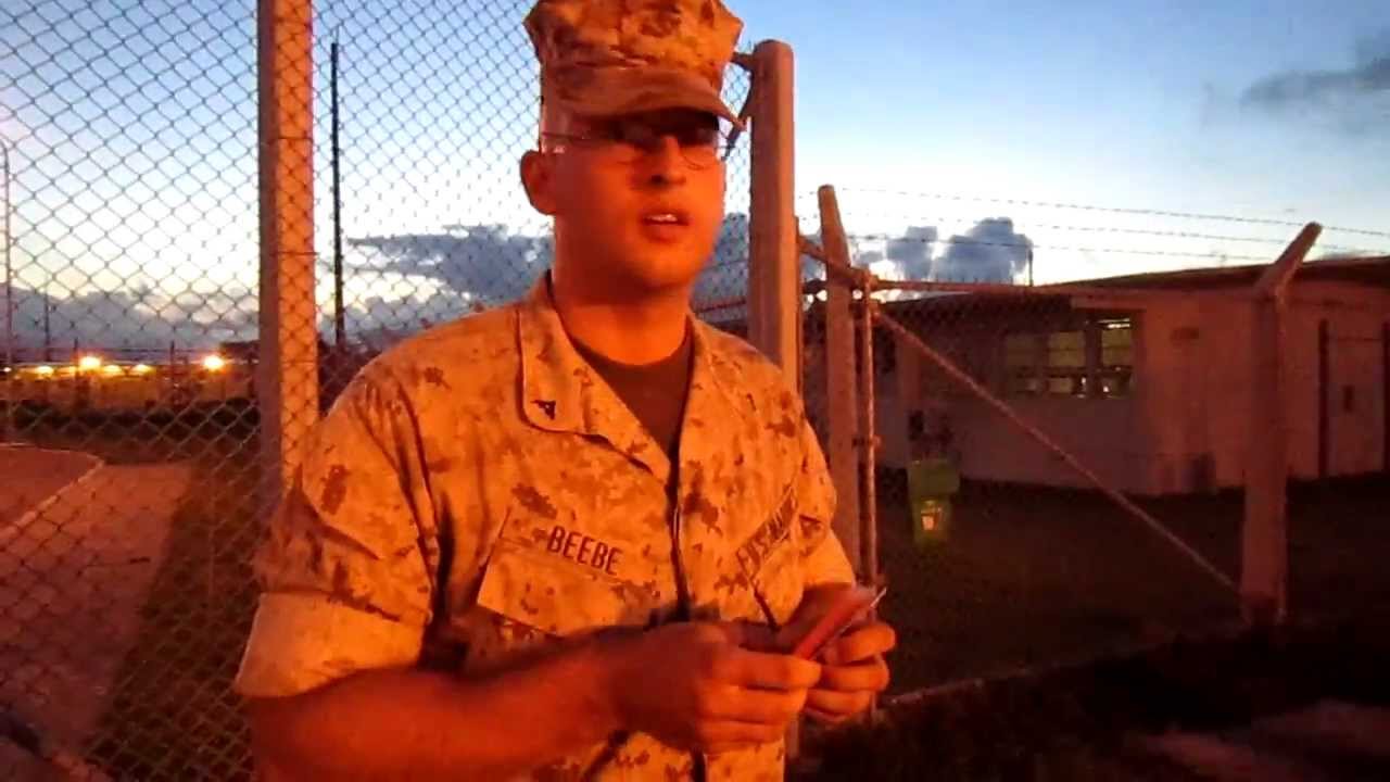 Camp Hansen, my last walk through gate 1 - YouTube