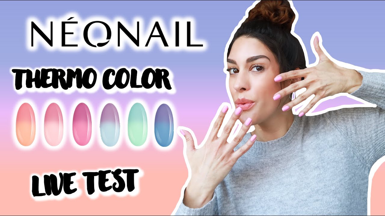 NEONAIL THERMO COLOR im TEST 💅🏽 TEMPERATUR FARBWECHSEL 😮?! funktioniert ...