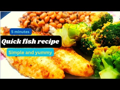 Simple and healthy fish recipe/Fish dinner🤗 - YouTube