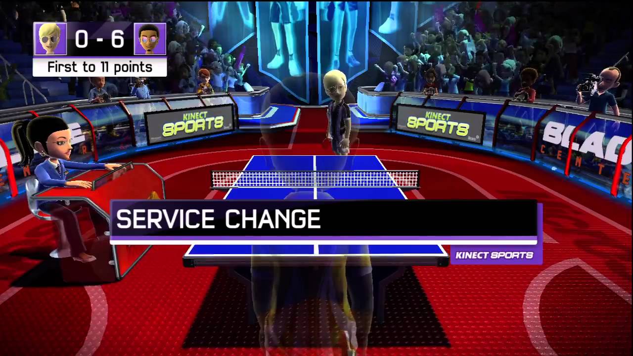 Kinect Sports: Table Tennis vs. Lloydatron - YouTube
