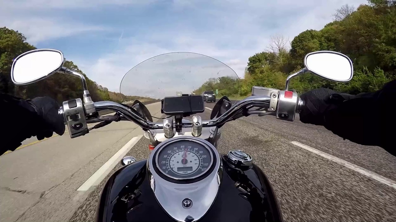 Point of View: Scenic motorcycle ride along I-44 - YouTube