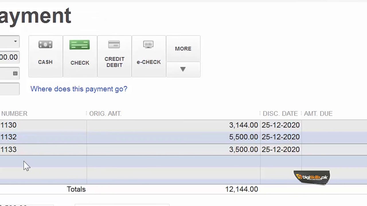 QUICKBOOKS TUTORIALS 10 08 How To Handle An Underpayment YouTube QUICKBOOKS TUTORIALS 10 08 How To Handle An Underpayment YouTube